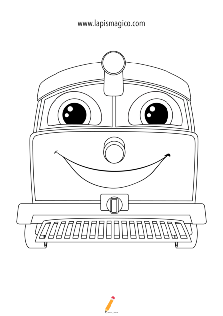 Desenhos de comboios espetaculares para imprimir e colorir