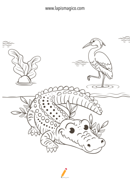 Desenhos de animais da selva para imprimir e colorir