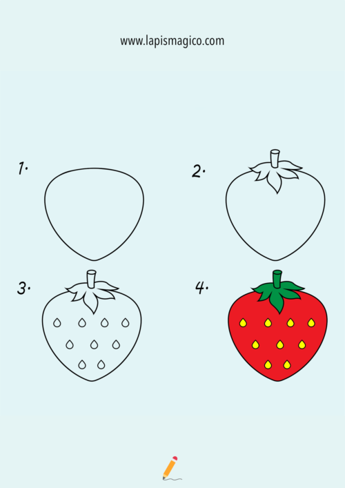 Aprende a desenhar frutas