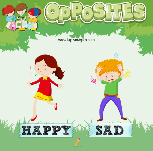 Antónimos ou opostos em inglês