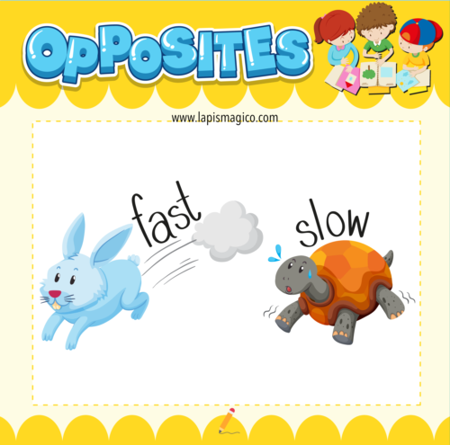 Antónimos ou opostos em inglês