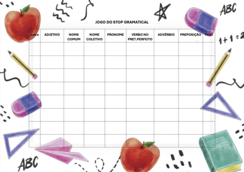 Jogo do stop, adedanha ou adedonha