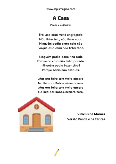 A casa (música e letra)