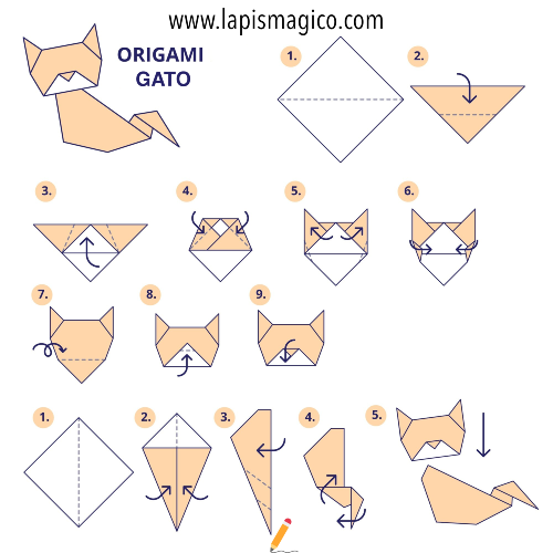 Origamis passo a passo