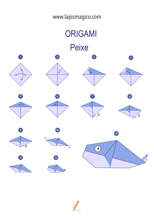Origamis passo a passo